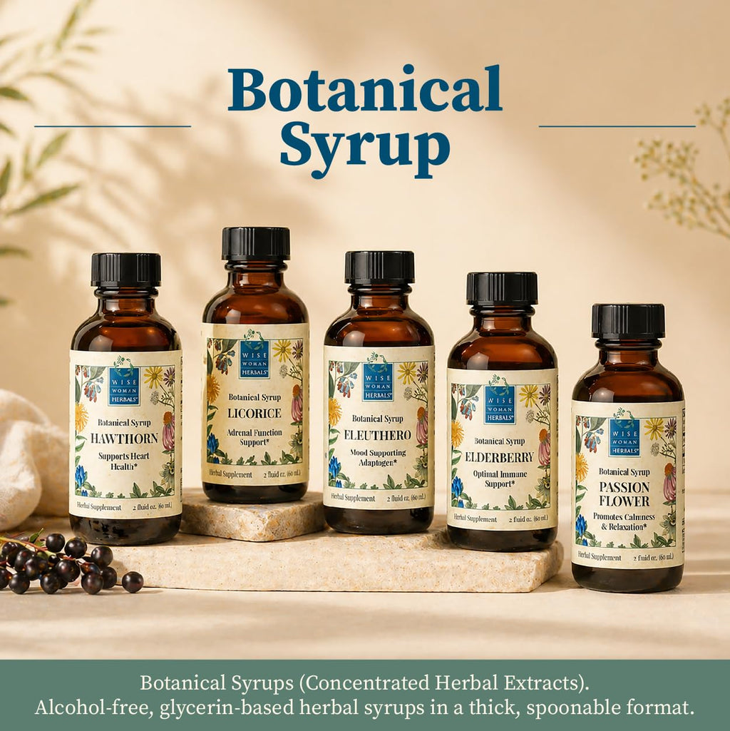 Wise Woman hawthorn syrup for vitality
