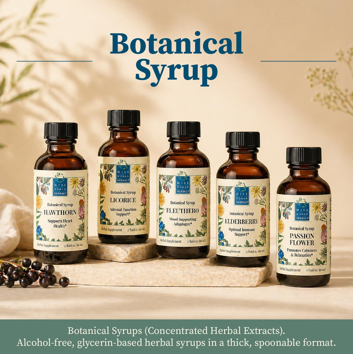 Wise Woman hawthorn syrup for vitality