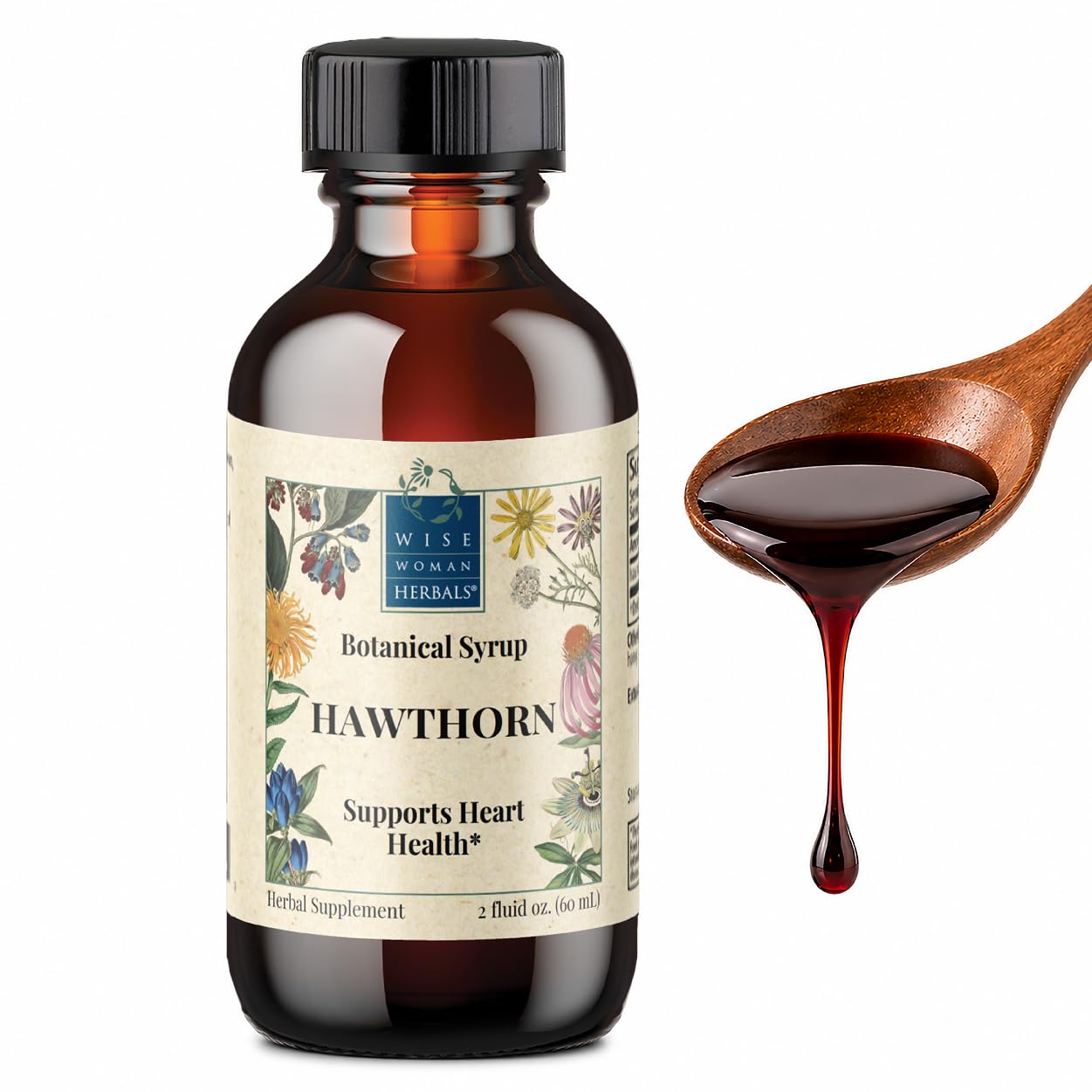 Wise Woman Herbals hawthorn syrup benefits