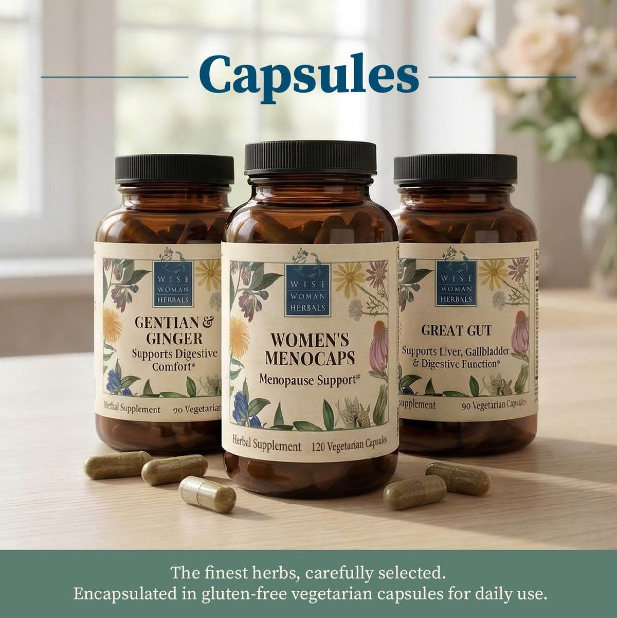 Wise Woman Menocaps for hormonal balance