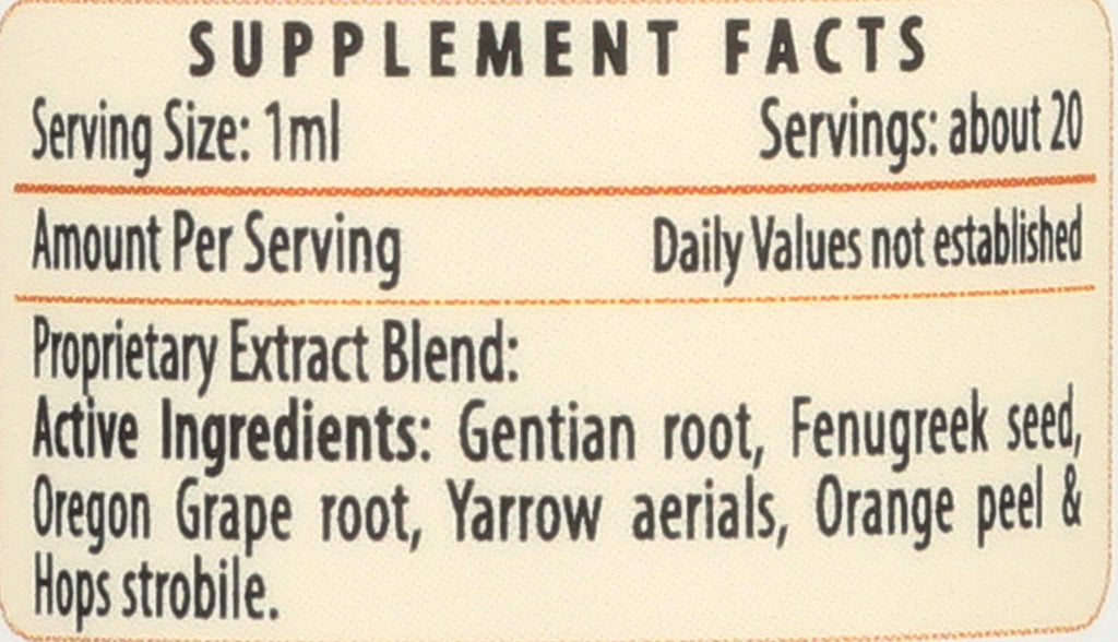 WISHGARDEN Bitters for gut health