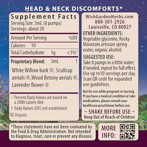 WishGarden Herbs tincture for stress relief