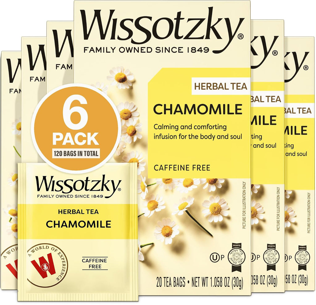 Wissotzky chamomile tea bags