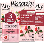 Wissotzky cranberry herbal tea bags