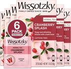 Wissotzky cranberry herbal tea bags