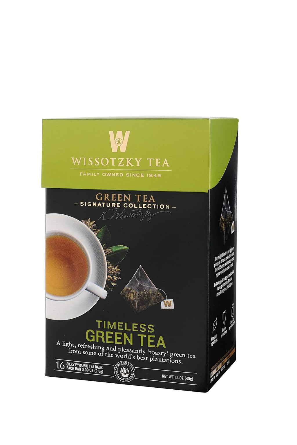 Wissotzky green tea loose leaf