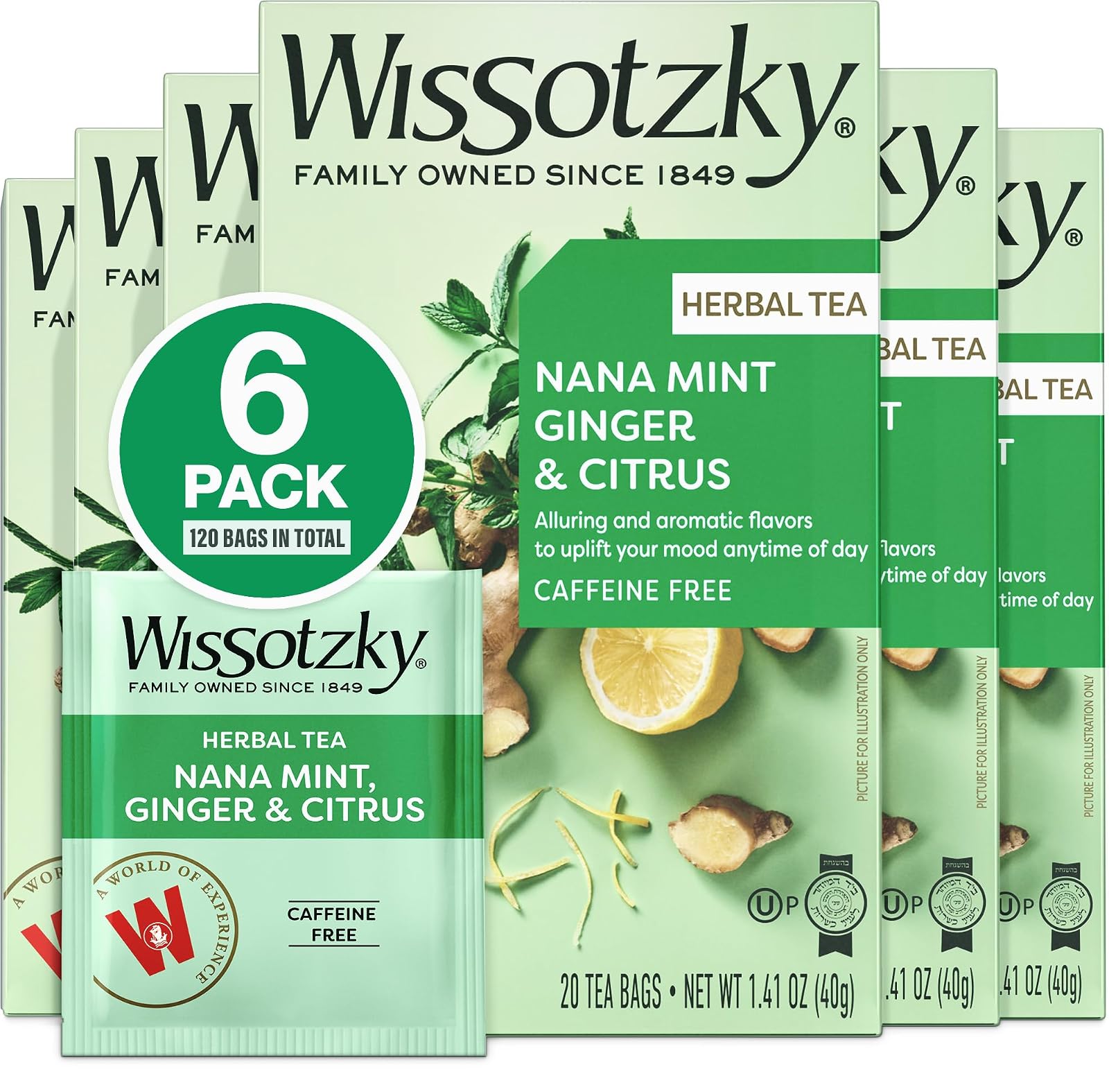 Wissotzky herbal tea bags