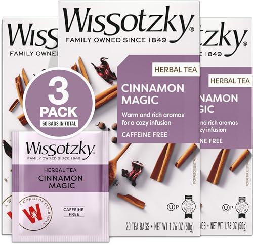 Wissotzky herbal tea with cinnamon