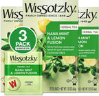 Wissotzky herbal tea with mint