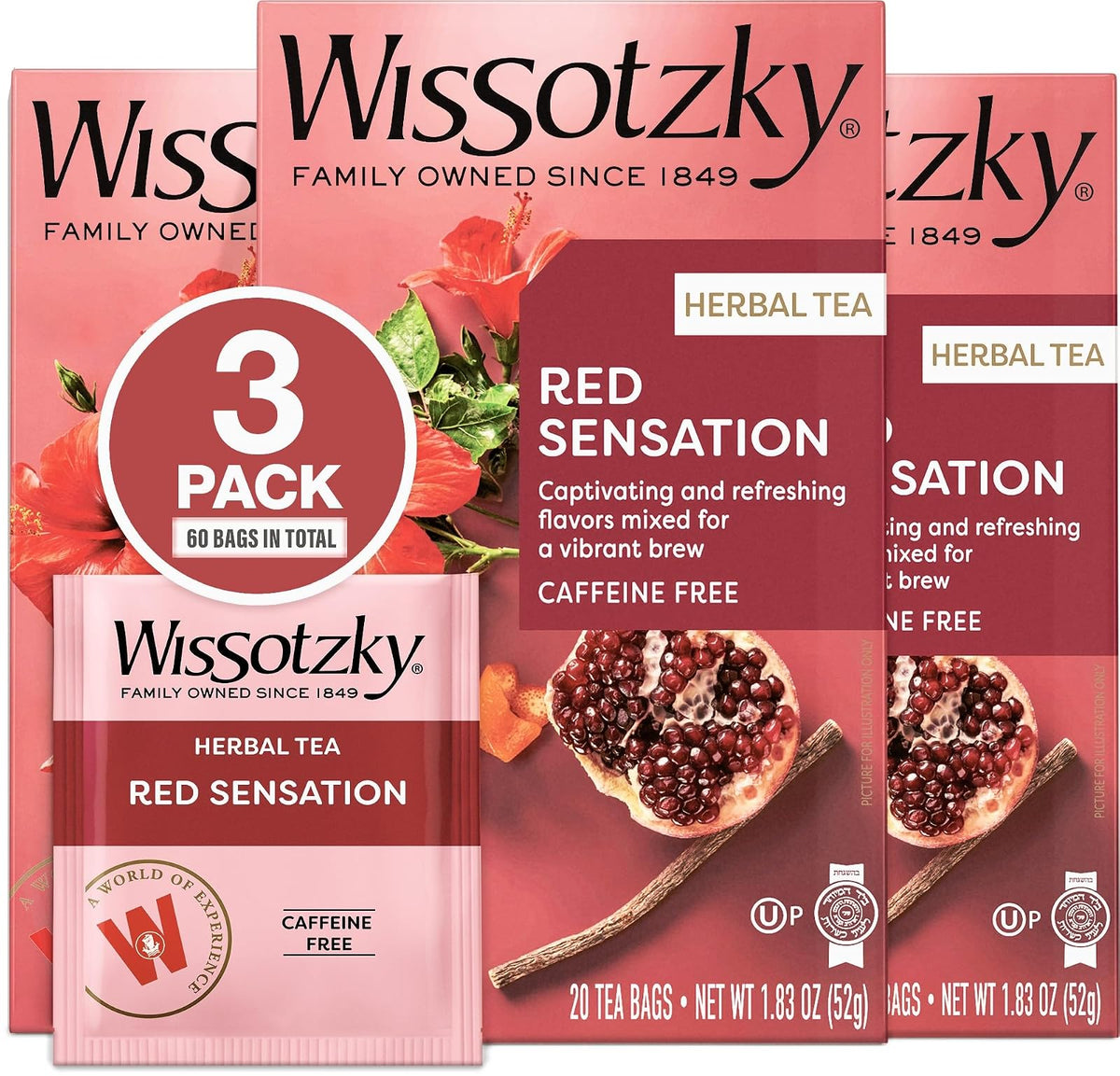 Wissotzky red herbal tea bags