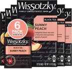Wissotzky Sunny Peach herbal tea bags
