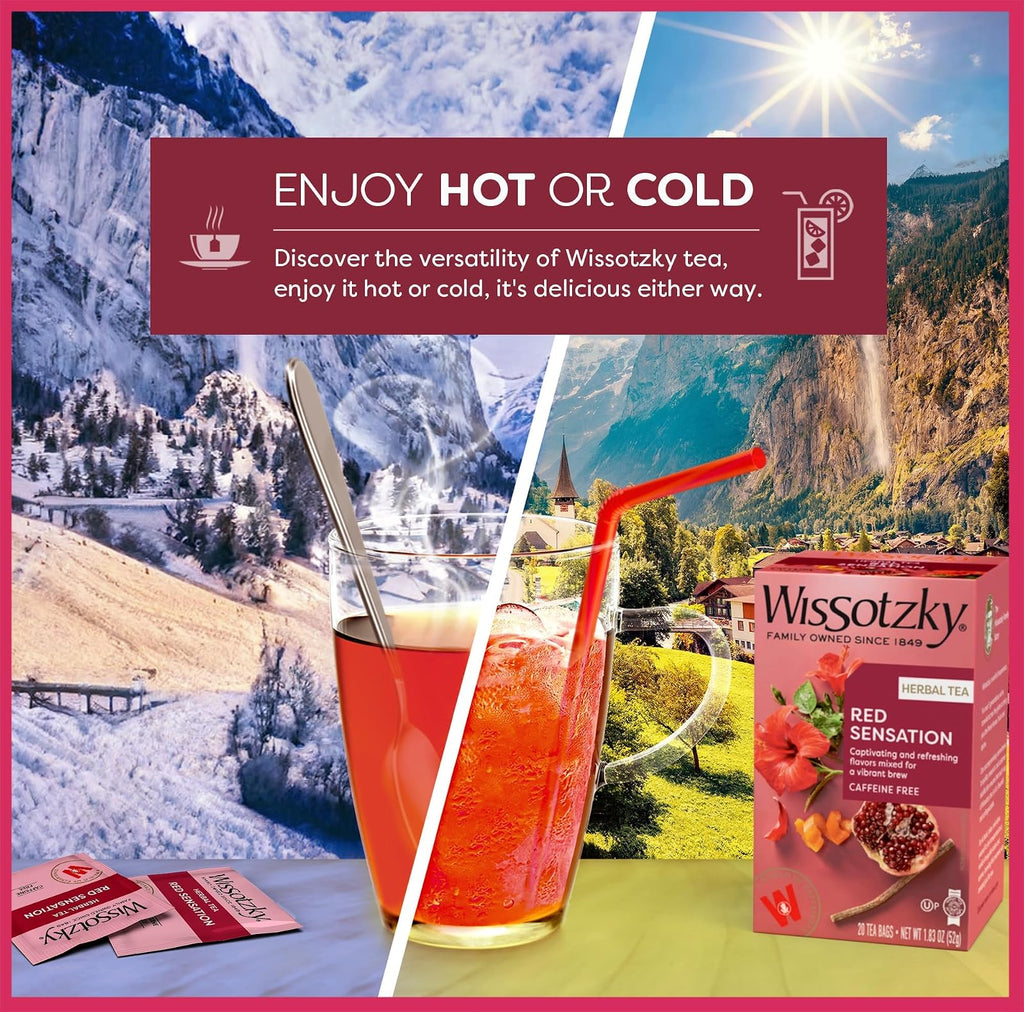 Wissotzky tea for soothing moments