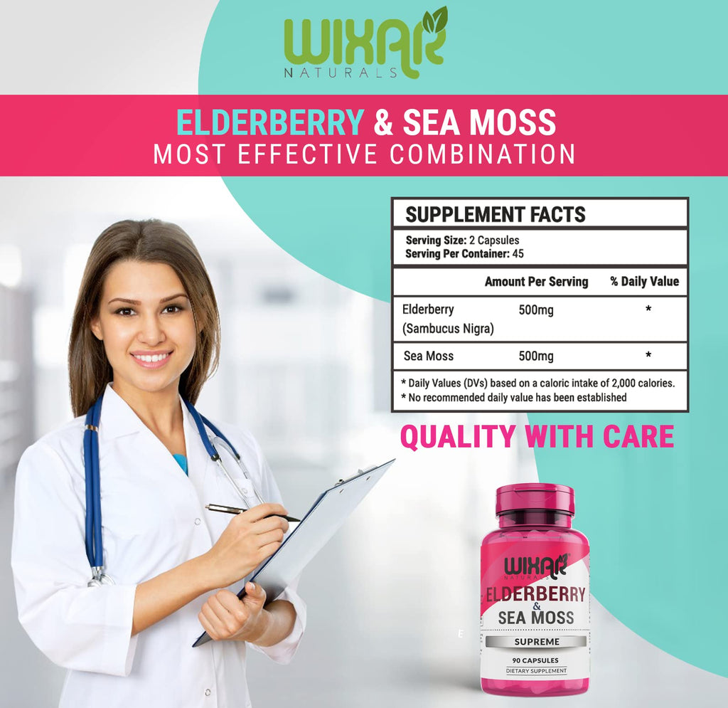 WIXAR NATURALS elderberry for overall health