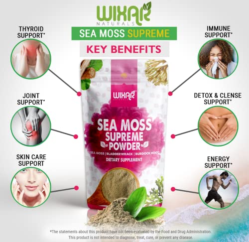 Wixar sea moss for immune support