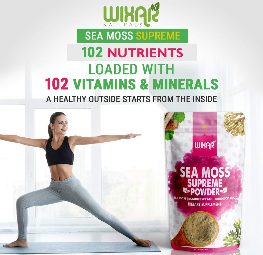 Wixar sea moss for wellness