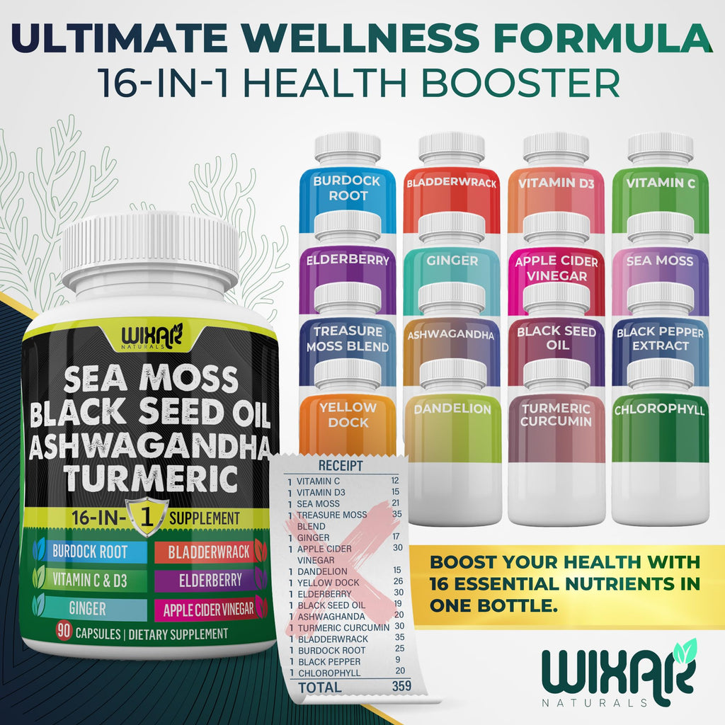 Wixar Sea Moss herbal blend