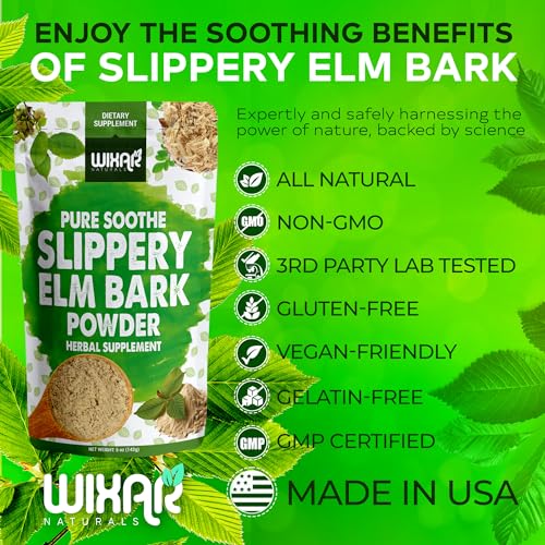 WIXAR slippery elm for vegan diets