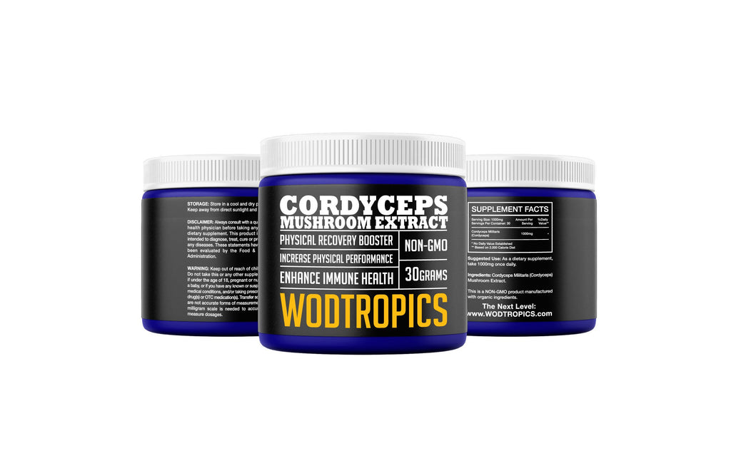 WodTropic cordyceps powder for endurance