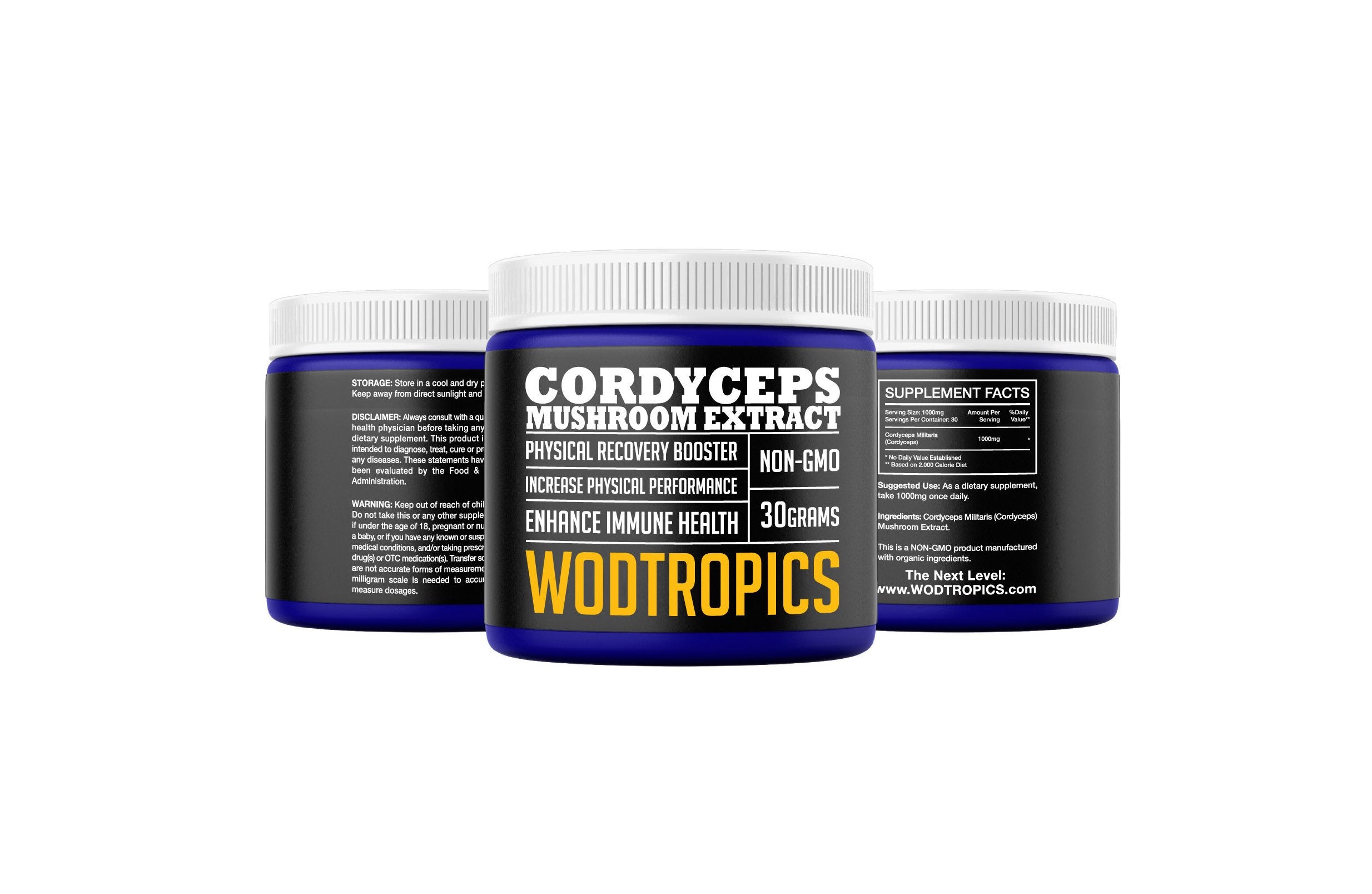WodTropic cordyceps powder for endurance