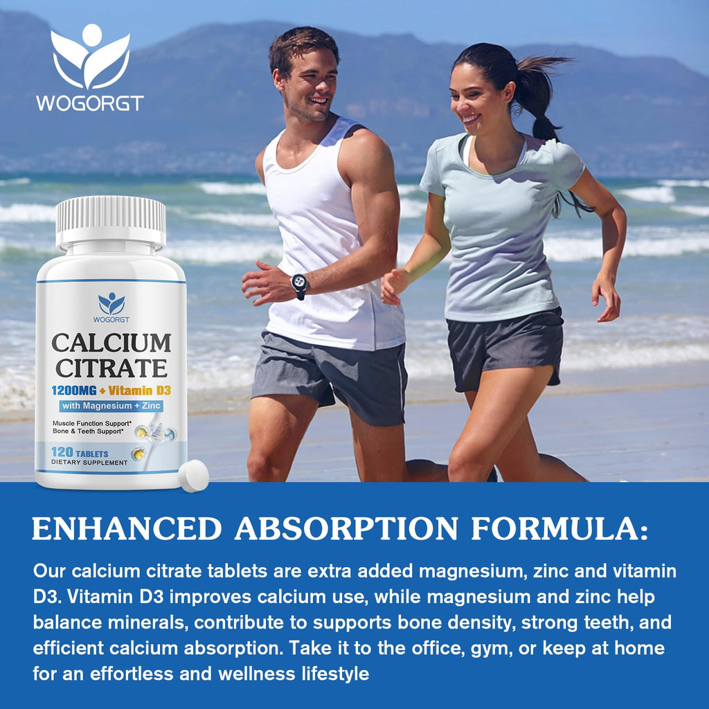 WOGORGT Calcium for strong bones