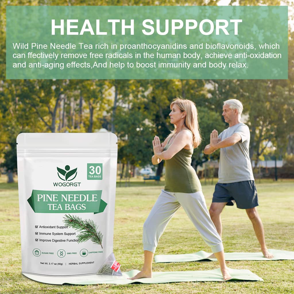 WOGORGT detoxifying pine needle tea