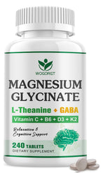 WOGORGT magnesium glycinate tablets for relaxation