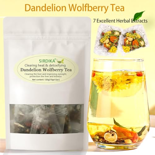 Wolfberry tea bags for wellness