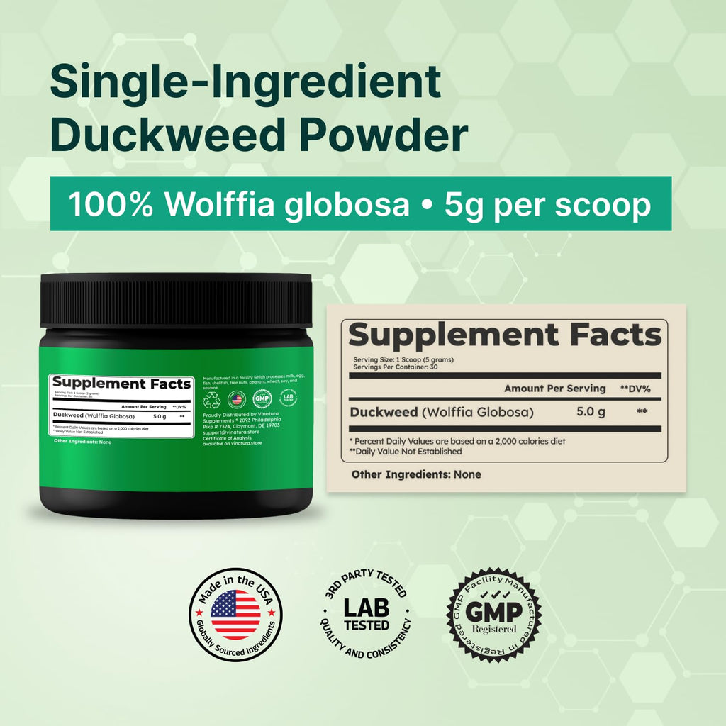 Wolffia globosa health benefits