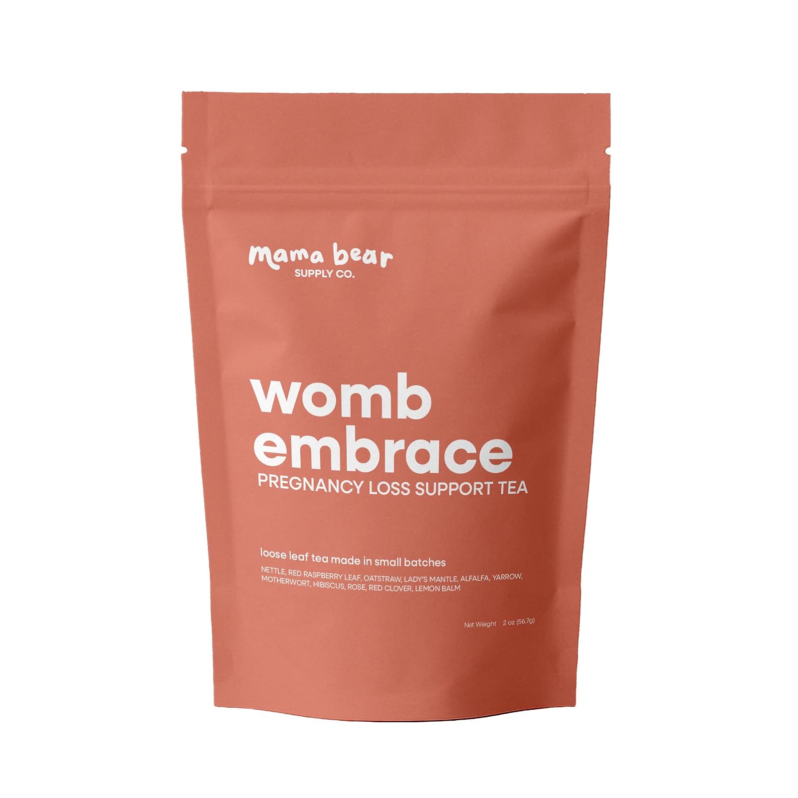 Womb Embrace organic herbal tea blend