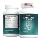Women's biotin capsules for hair growth