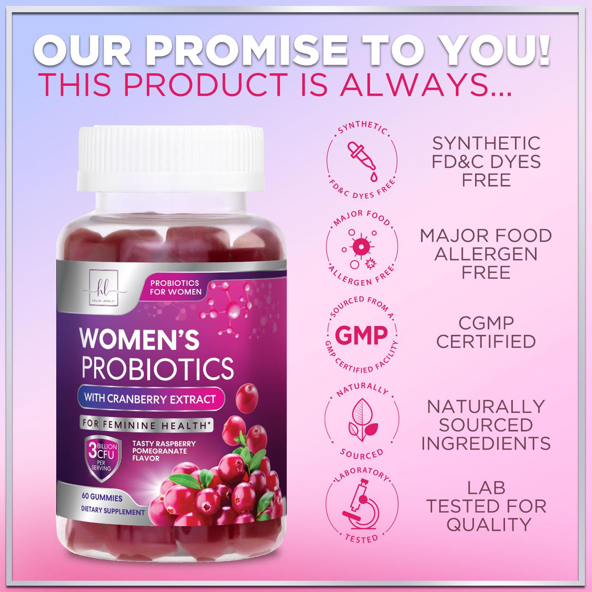 women's daily probiotic supplement