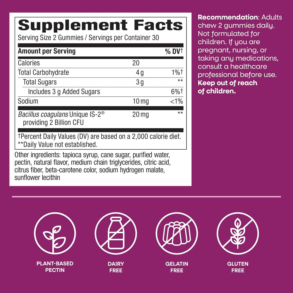 women's gummy probiotics for wellness