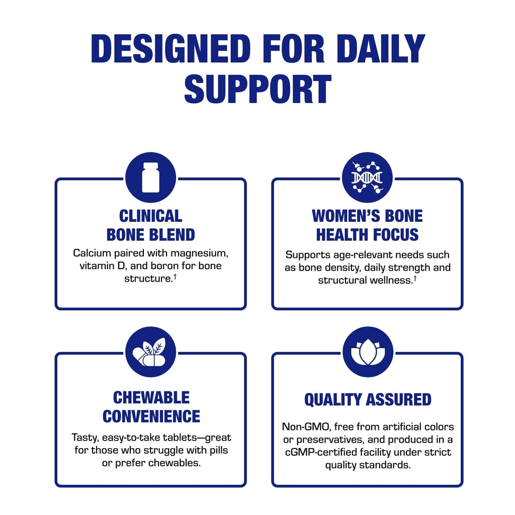 women's health calcium chewables