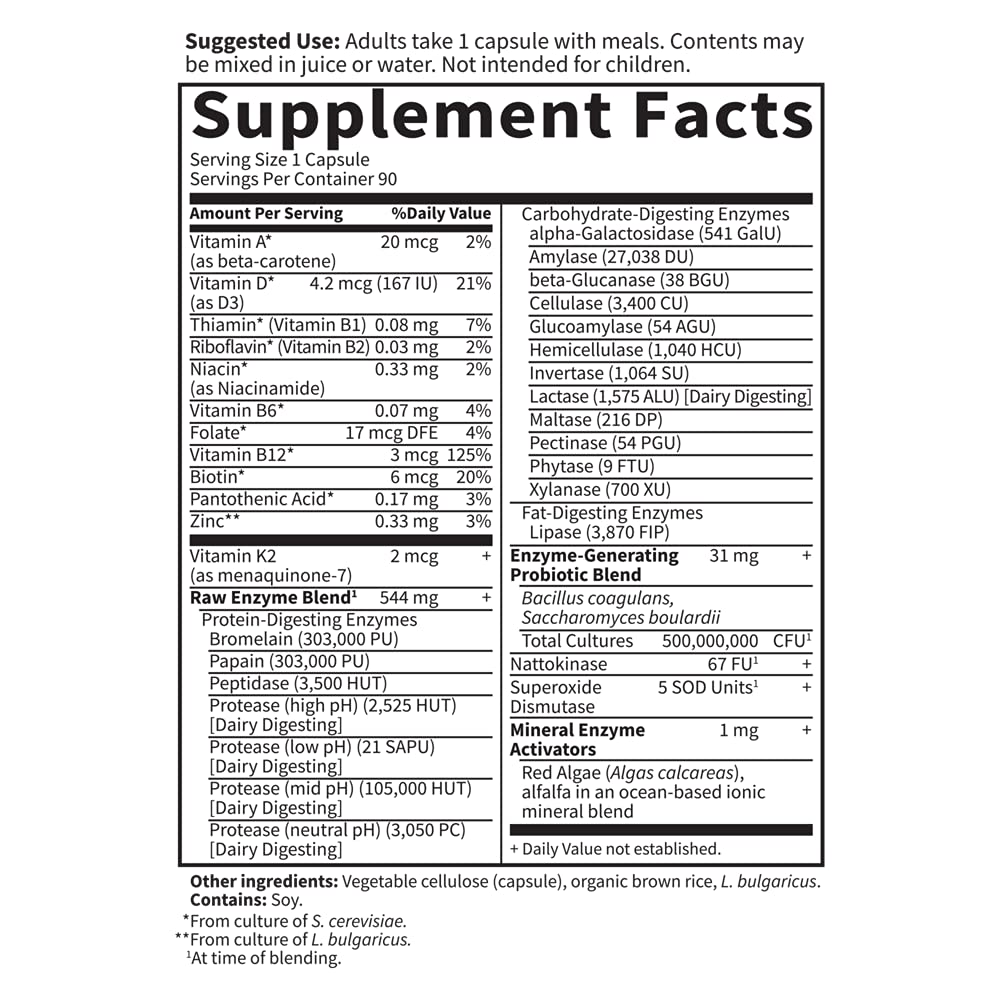 women's health digestive enzyme formula