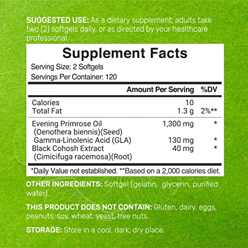 women's health evening primrose supplement