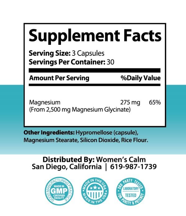 women's health magnesium glycinate
