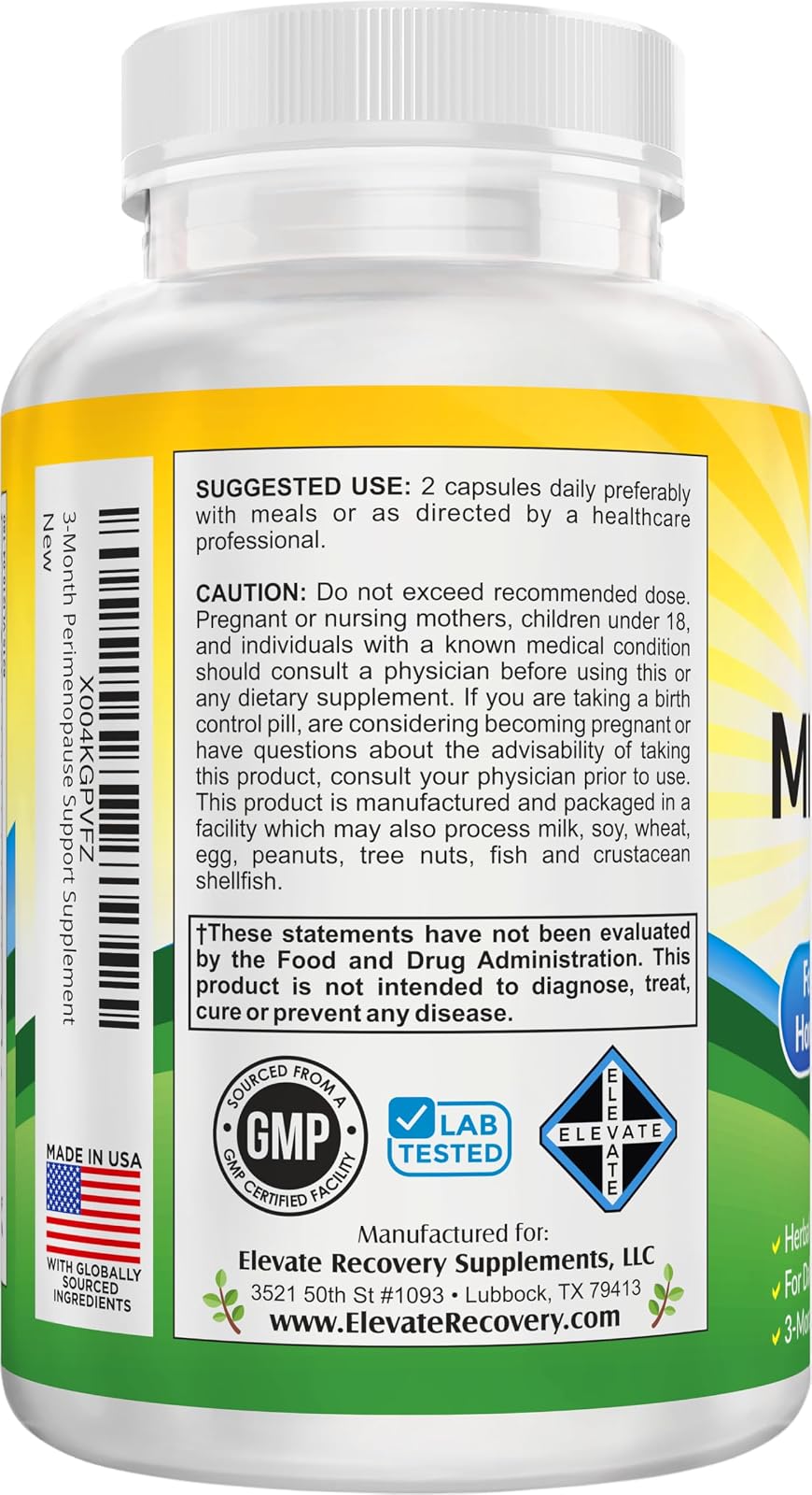 women's health menopause support blend