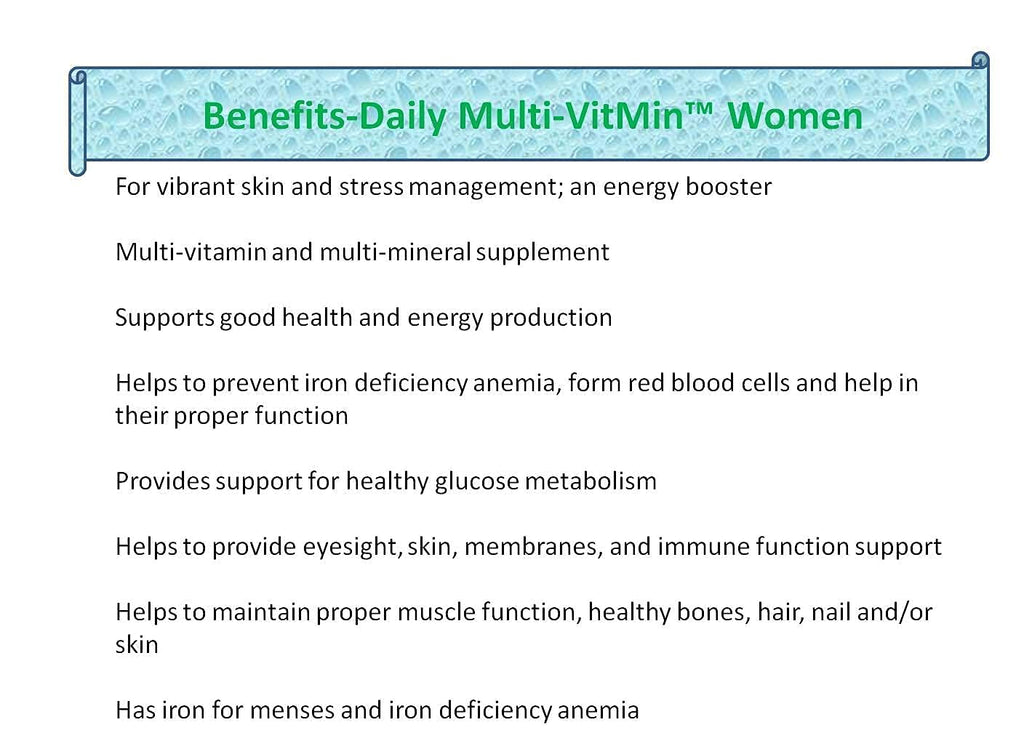 women's health multi-vitamin capsules
