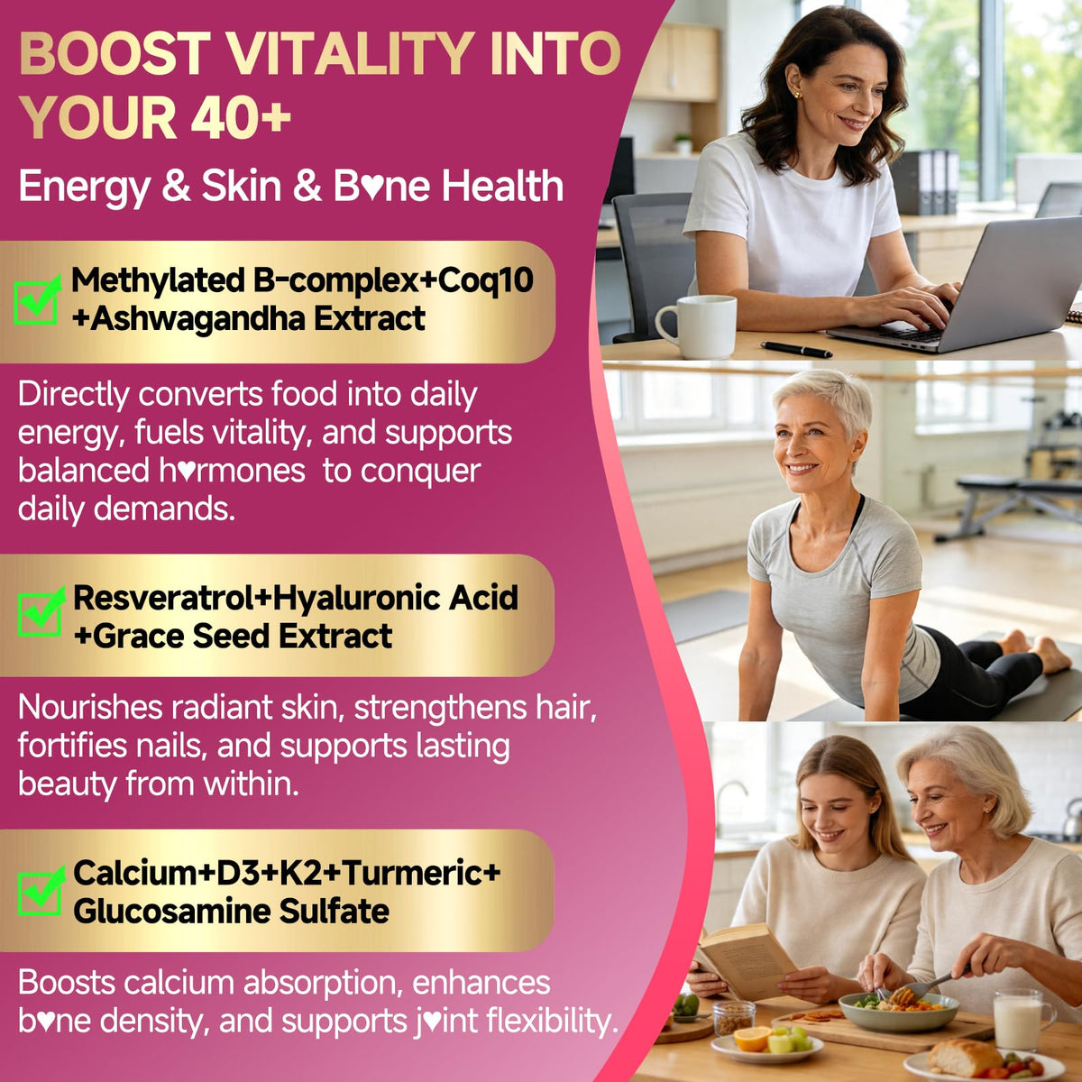 women's health multivitamins with methylation