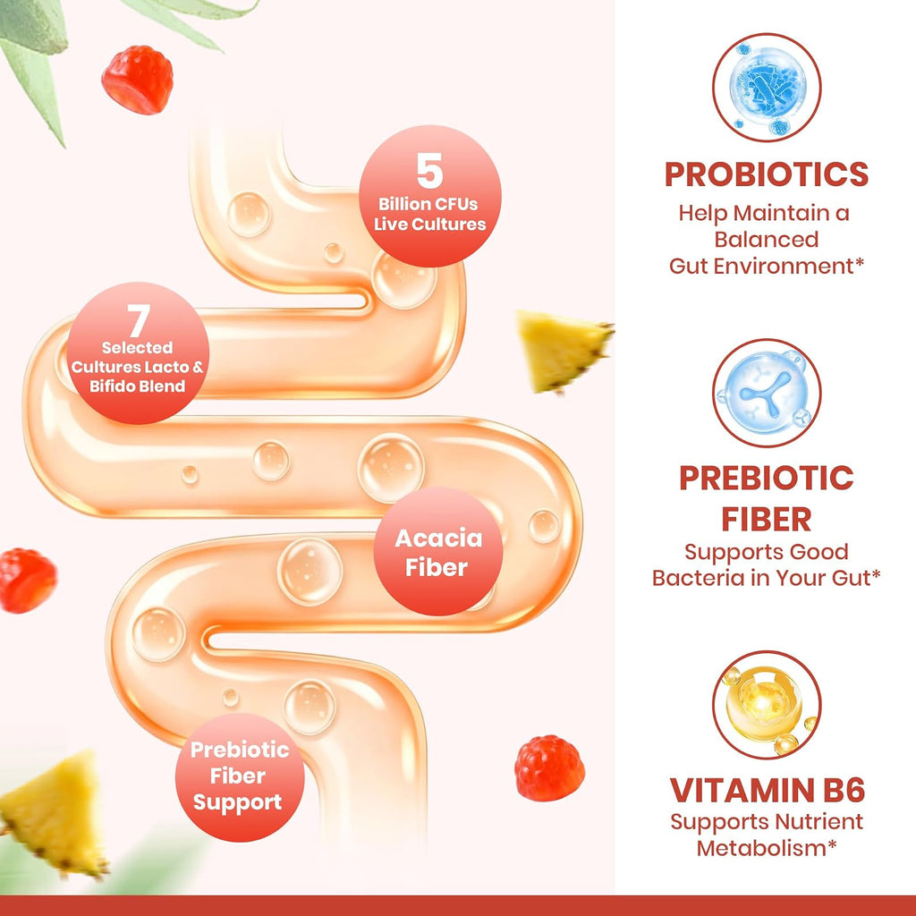 women's health probiotic gummy supplement