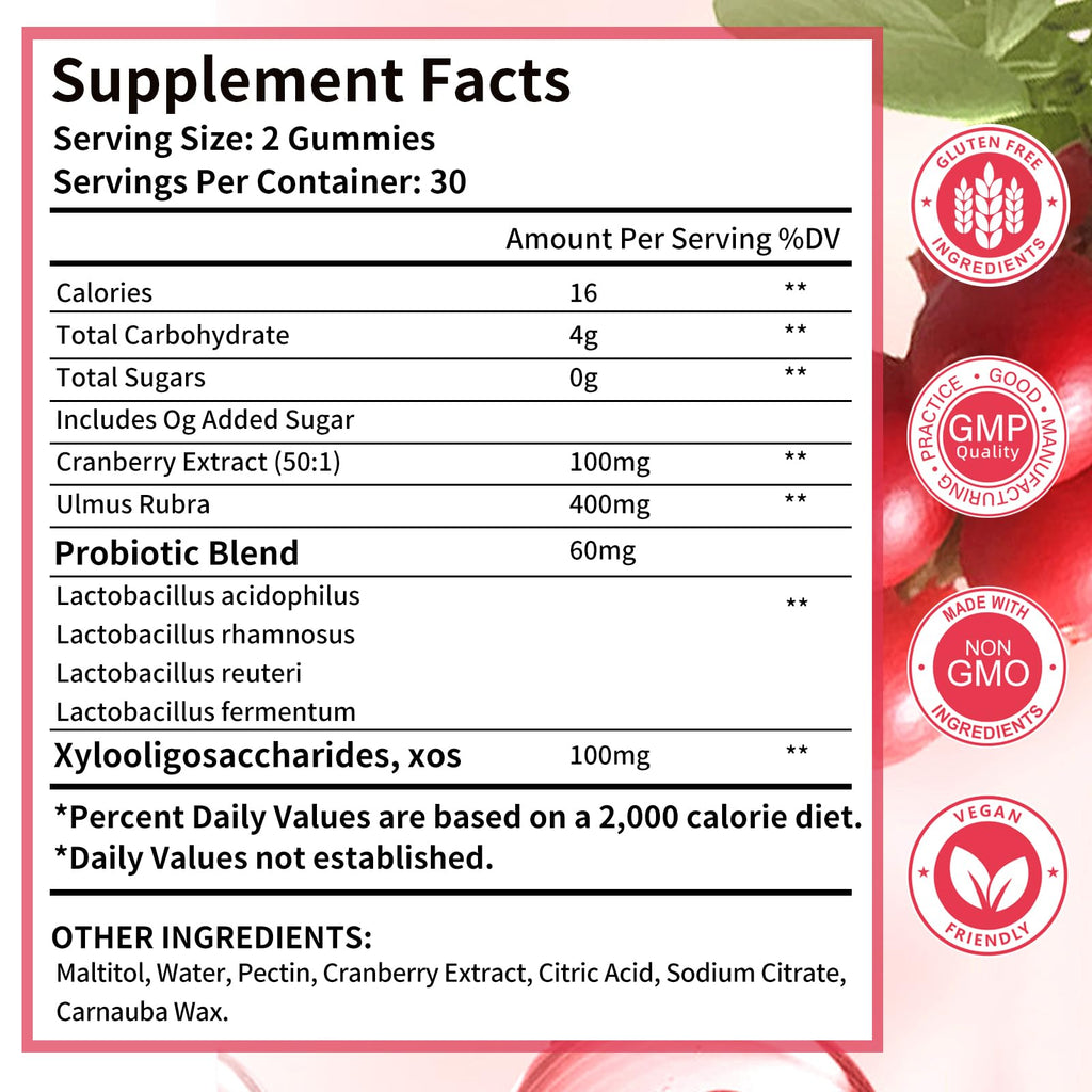 women's health probiotic gummy supplements