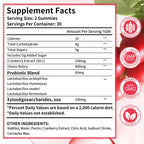 women's health probiotic gummy supplements