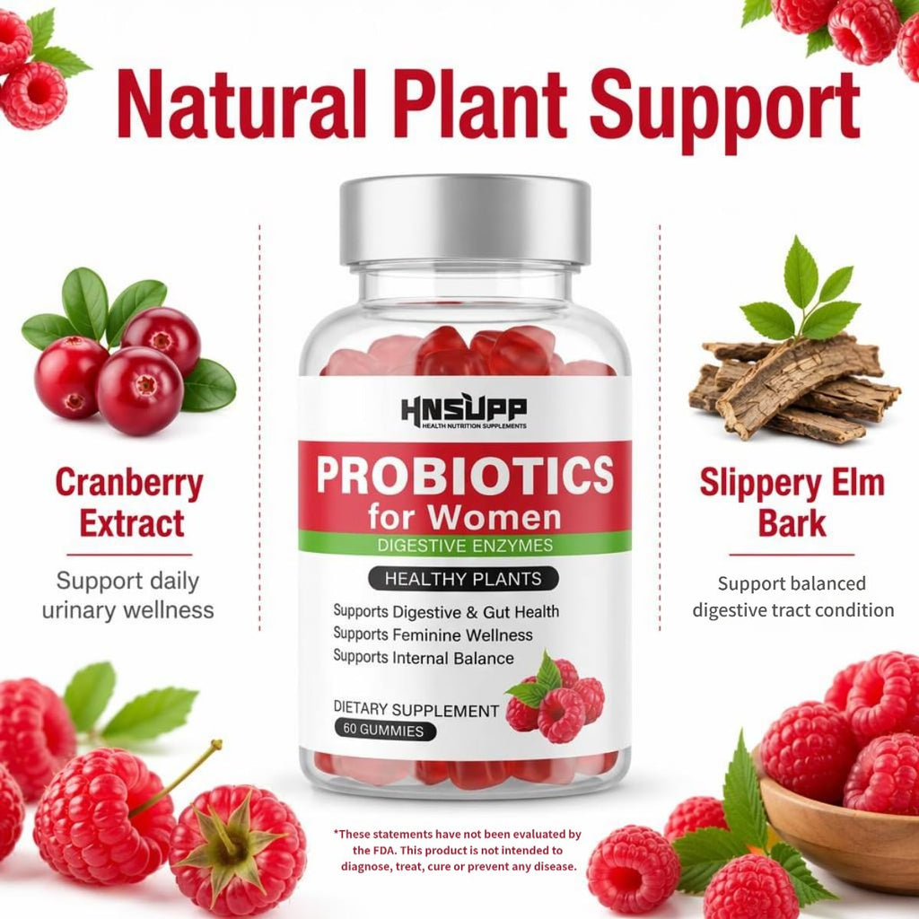 women's health probiotic gummy supplements
