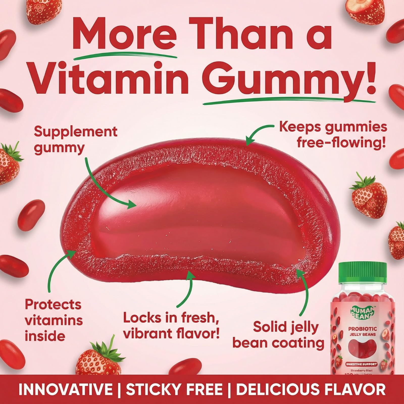 women's health probiotic jelly beans