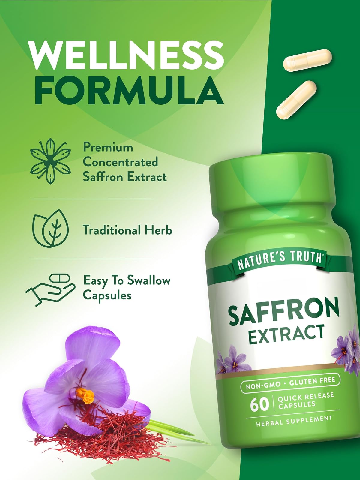 women's health saffron extract supplement