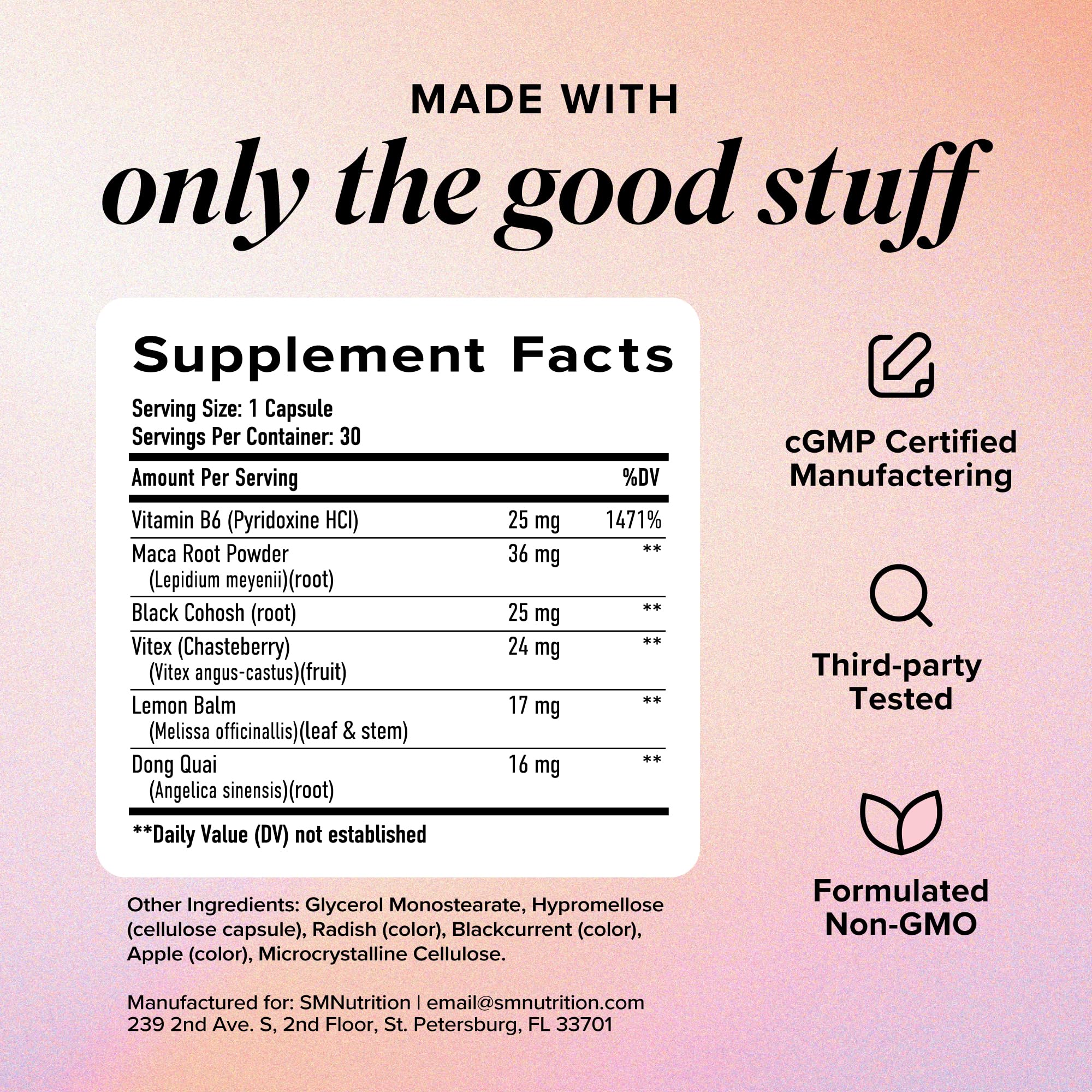 women's health vitamins with dong quai
