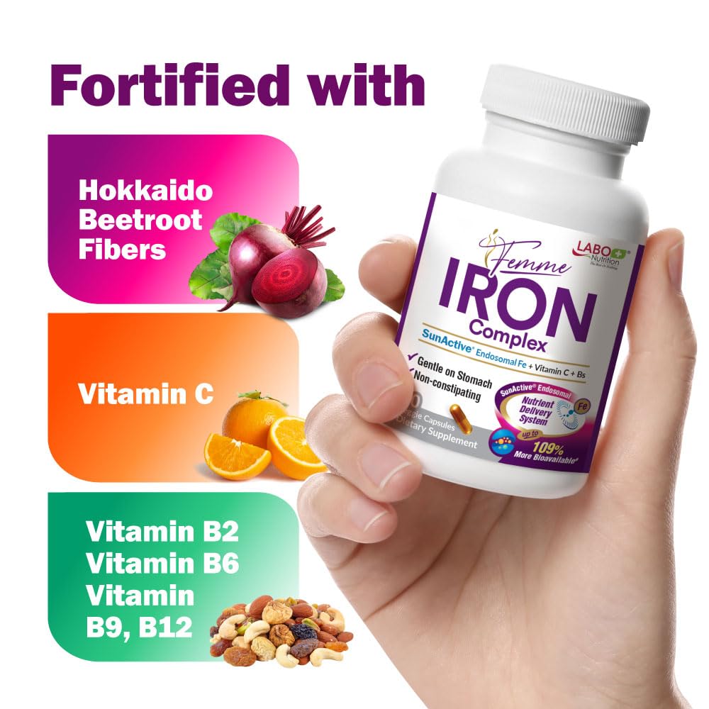 Women's iron supplement for healthy blood