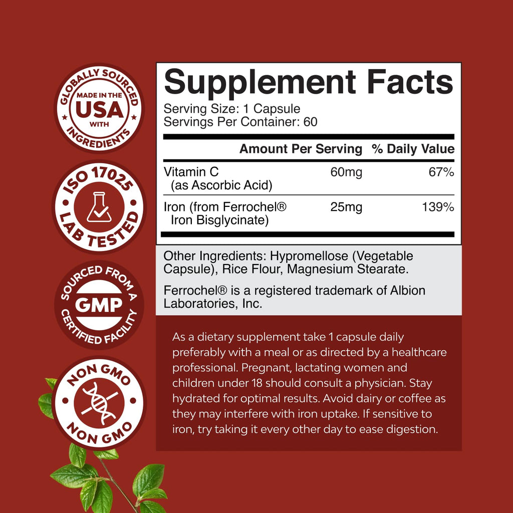 women's iron supplement pack of three