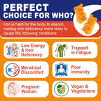 women's iron support with turmeric