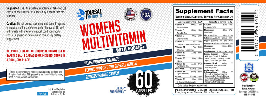 women's multivitamin for daily wellness